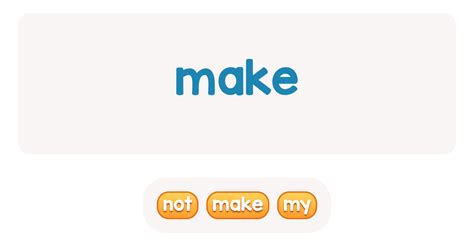 Practice Recognizing Sight Words For Pre K Find The Word