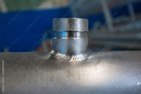 Stainless Steel Piping Socket Valve Component Gtaw Tig Welded Joint