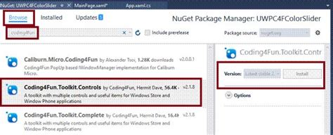 Changing Stackpanel Background Using Coding Fun Colorslider Control In Uwp With Xaml And C