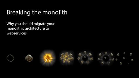 breaking the monolith a brief intro