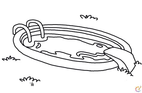 How To Draw A Swimming Pool Step By Step For Beginners