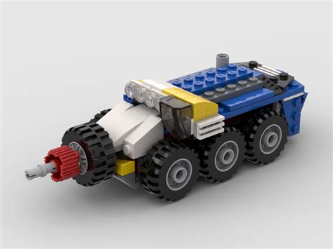 Lego Moc 31087 X2 Mining Driller Machine By Klintisztvud Rebrickable Build With Lego