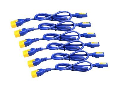 APC POWER CORD Kit EA LOCKING C TO C M BLUE