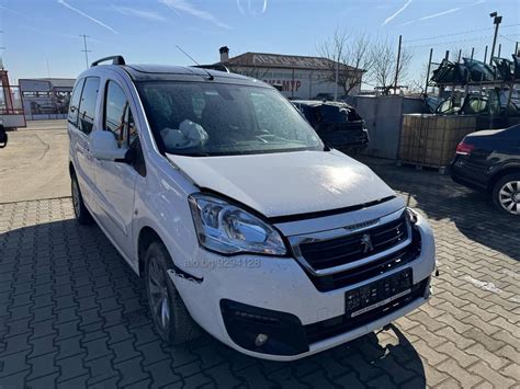 Пежо Партнер Тепе на части Peugeot Partner 1.6 120 к.с. Пикап Дизел ...