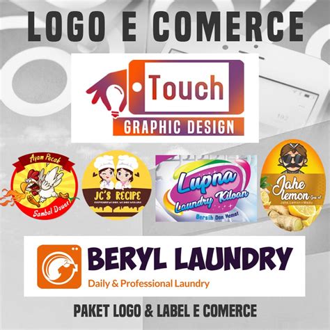 Jual Desain Logo E Comerce Logo And Label Brand E Comerce Indonesia