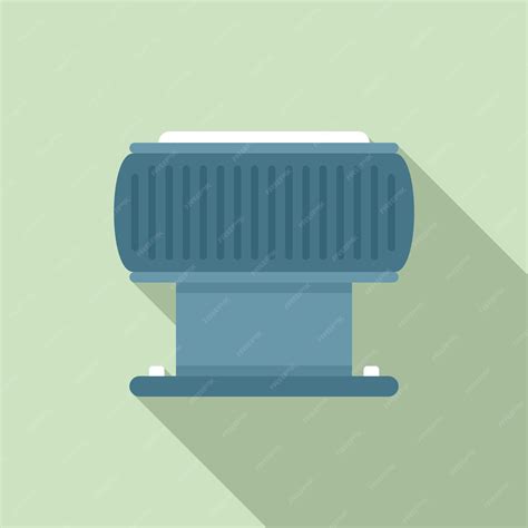 Premium Vector Ventilation Filter Icon Flat Illustration Of