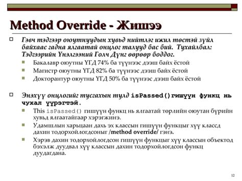 Sw203 Lecture7 Method Override Pps