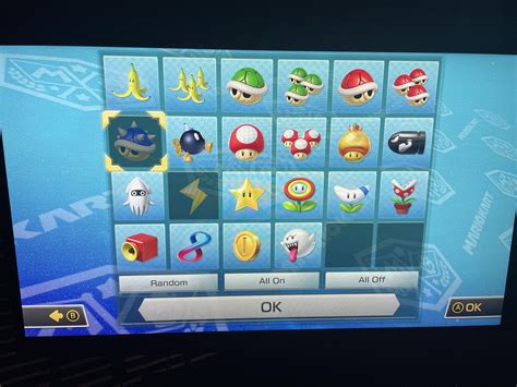 Mario Kart 8 Deluxe Custom Items Teams