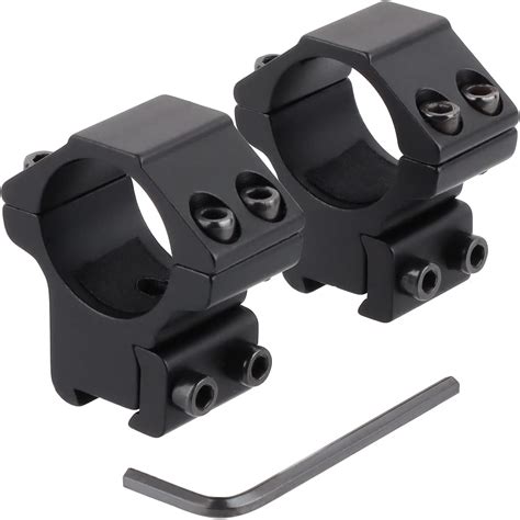 Gealach 1pcs Low Profile Scope Rings 254mm Adapter Mount Rings With