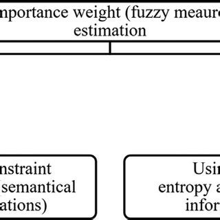 Methods For The Estimation Of The Fuzzy Measures Download Scientific Diagram