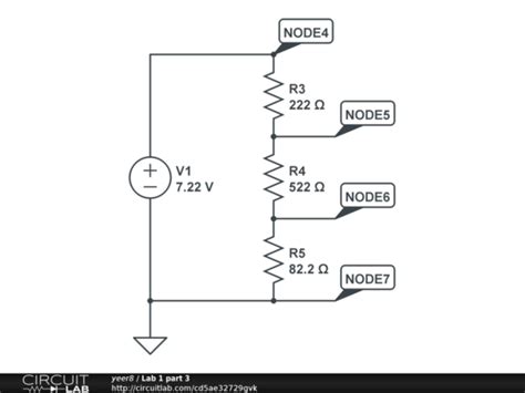Lab 1 Part 3 CircuitLab