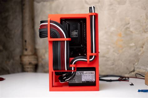 3d Printed Open Air Itx Case Apu Build With A 5600g Next Stop Water Cooling R Sffpc