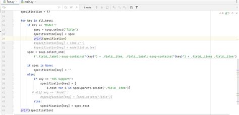 Cómo capturar datos de un sitio web como pares clave valor utilizando Python