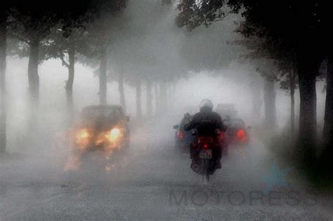 Riding Your Motorcycle In Heavy Rain