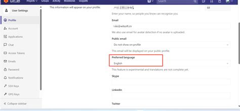 Gitlab 切换中文模式gitlab设置中文 Csdn博客