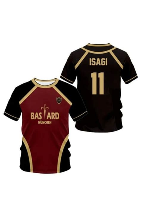 Genel Markalar Anime Manga Cosplay Bastard Munchen Isagi Forma Unisex T