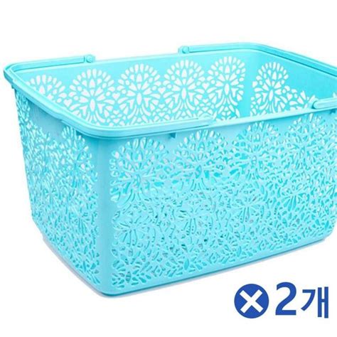 Pp 다용도 핸디바구니 색상랜덤 빨래바스켓 수납함 홈플러스 택배배송