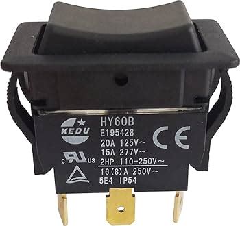 KEDU HY12-9-7 Pins Rocker Switch Waterproof On Off Nepal, 54% OFF