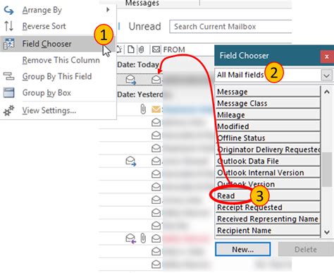 Unread Message Icon At Collection Of Unread Message