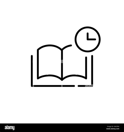 Open Book And Clock Study Sessions Time Dedicated To Learning