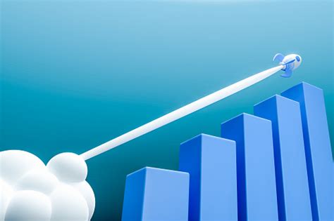 경제 지표의 반응적인 급속한 성장 경제 및 금융 성장 제트 성장 차트 웹 배너 데이터 분석 재무 데이터 개념 막대형 차트 및 성장 0명에 대한 스톡 사진 및 기타 이미지