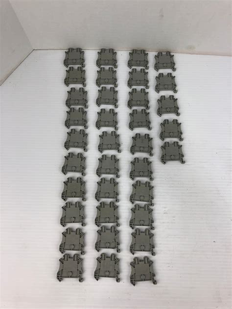 Phoenix Contact Ut4 Terminal Block 600v 30a 4mm² Lot Of 35