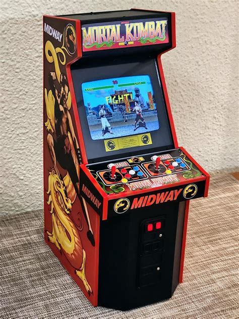 14 Scale Mortal Kombat Arcade Cabinet Etsy