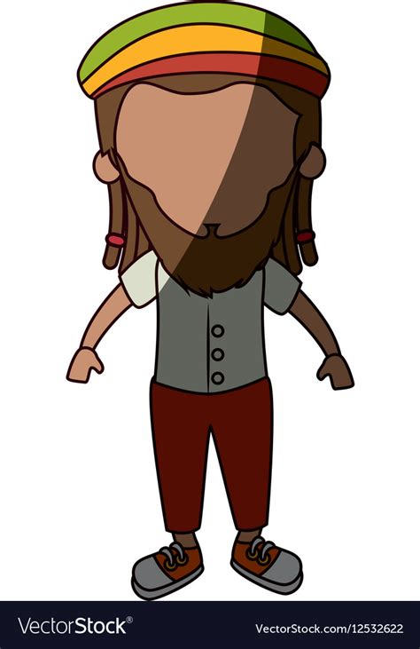 Jamaican Man Clipart