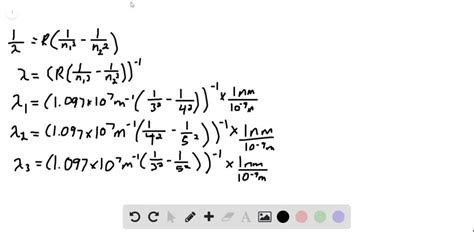 Chemwork Determine The Wavelength Of The Light Emitte… Solvedlib