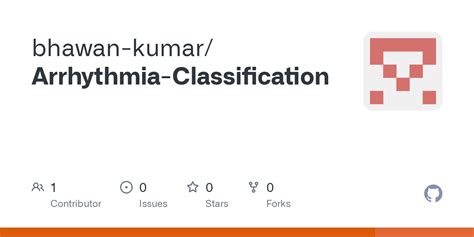 github bhawan kumar arrhythmia classification