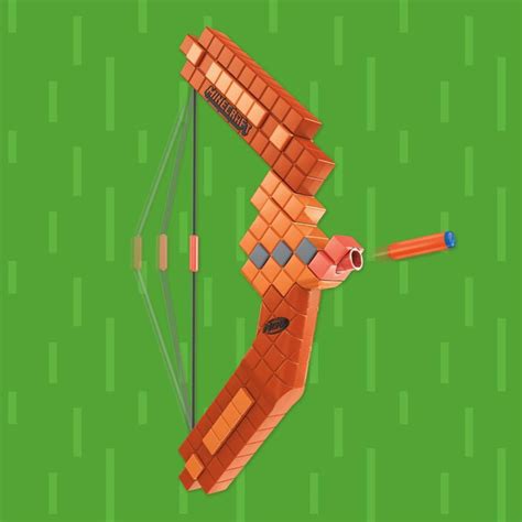 Minecraft Nerf Dart Firing Bow