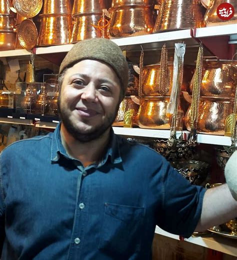 چهره مردانه و تیپ متفاوت مازیار لرستانی در بازار تجریش تهران عکس جنجالی