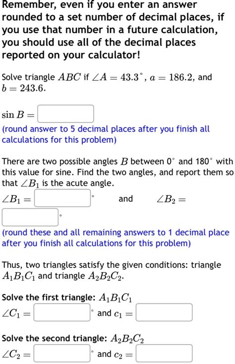 solved remember even if you enter an answer rounded to a set number