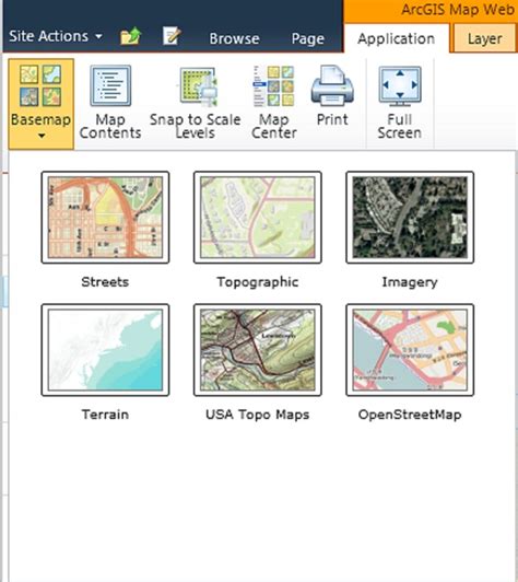 Some Basemaps Not Appearing On Arcgis For Sharepoi Esri Community