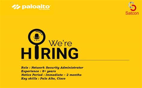 Networksecurity Plaoalto Ciso Firewallsecurity Hiringnow