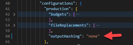 Angular Cli Specifying File Names For Production Environment Stack Overflow