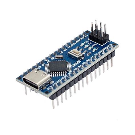 Мини плата с микроконтроллером Arduino Nano V30 Atmega328p распаянная Type C фото отзывы