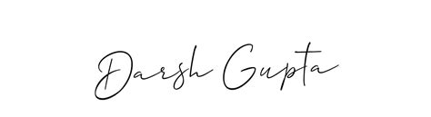 100 Darsh Gupta Name Signature Style Ideas Outstanding Online Autograph