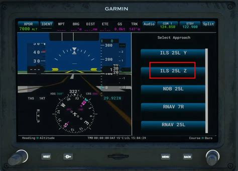 Msfs Tutorials Load A Flight Plan Into The Garmin G X Touch Simvol