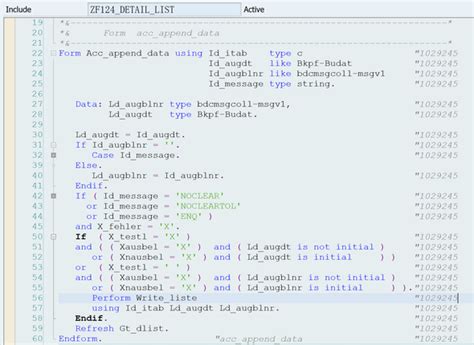 Customizing Program Sapf124 For Automatic Clearing Sap Community