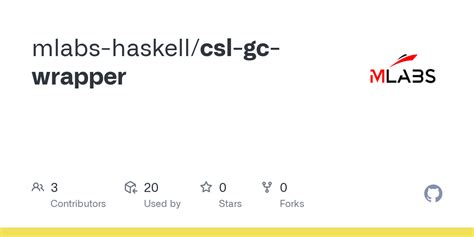 GitHub Mlabs Haskell Csl Gc Wrapper