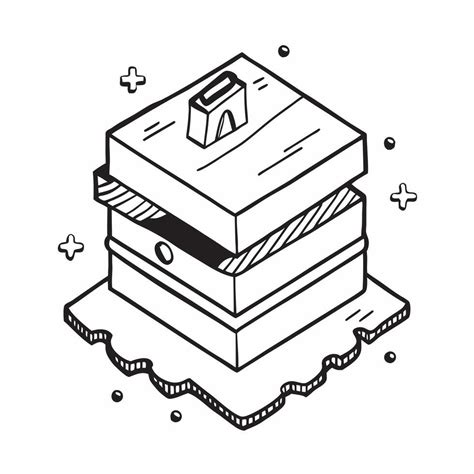 Sencillo Plano Diseño Icono Kaaba Mosaico Losas Concepto Como Intrincadamente Diseñado Mosaico