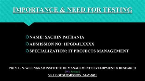 Software Testing And Quality Assurance Pptx Operating Systems Computer Software And Applications