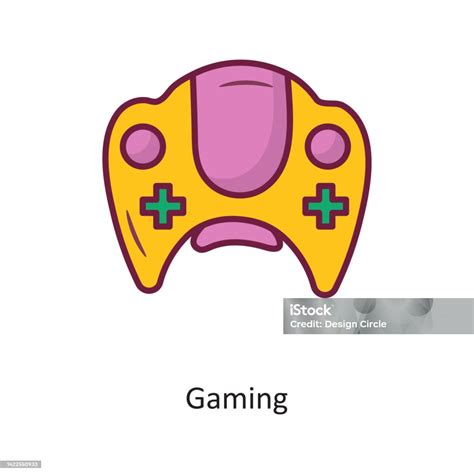 Gaming Vector Filled Outline Icon Design Illustration Gaming Symbol On