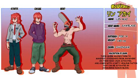 Lin Akai Character Sheet Bnhamha Oc By Cottoncandiimoth On Deviantart