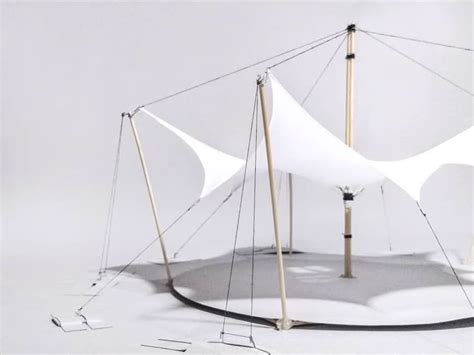 Pin By Monaz Nguyen On Archi Structure Tensile Membrane Architecture Model Tensile