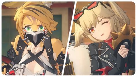 Burnice Seduces Pulchra To Join Her Cutscene Zenless Zone Zero 12