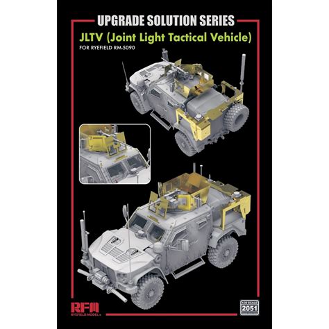 Rye Field Model Rm2051 135 Upgrade Set For Rm5090 Jltv Military Model Kit