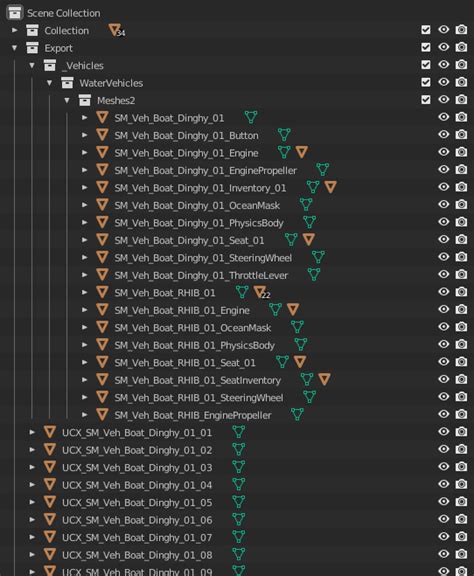send to unreal export simple collisions in the same subfolder · issue