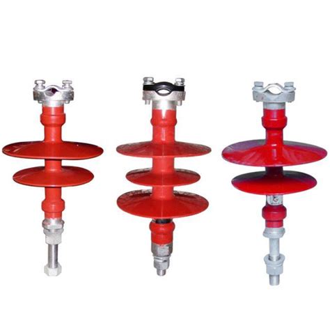 Fpq 10 35kv Outdoor High Voltage Composite Silicone Rubber Needle Lightning Insulator